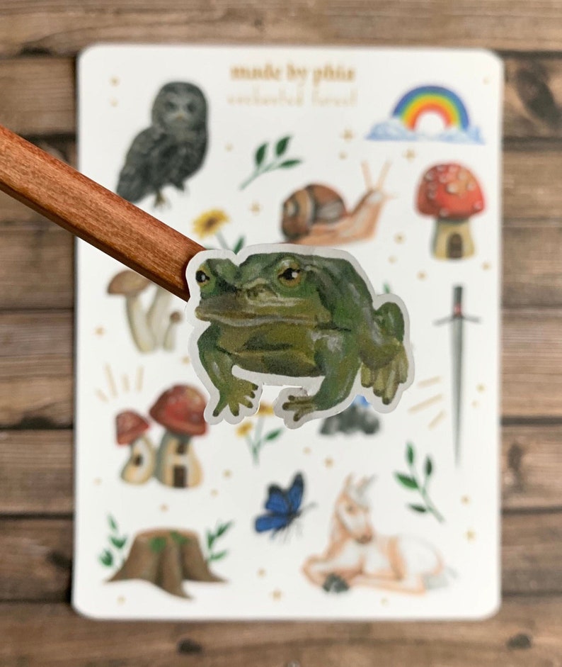 Enchanted Forest Sticker Sheet Bullet Journal Stickers | Etsy