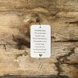 Oyster Shell Friendship Angel Ornament - Etsy