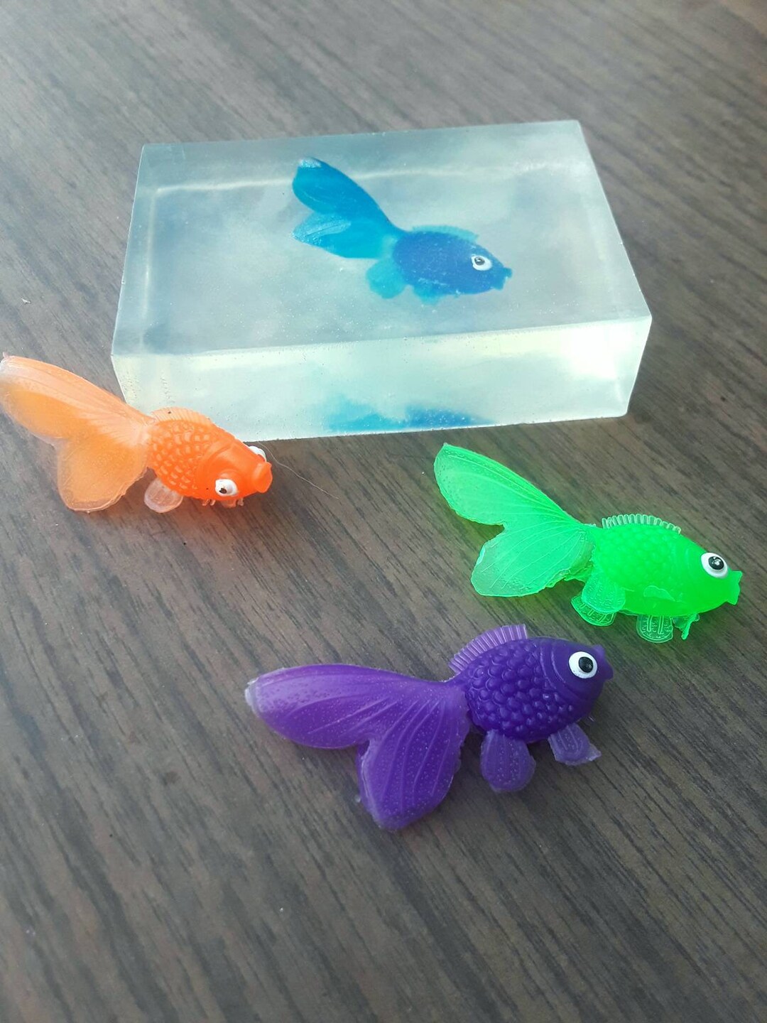 Soap With a Toy Fish Inside, Party Favor, Clean Kid Motivator - Etsy
