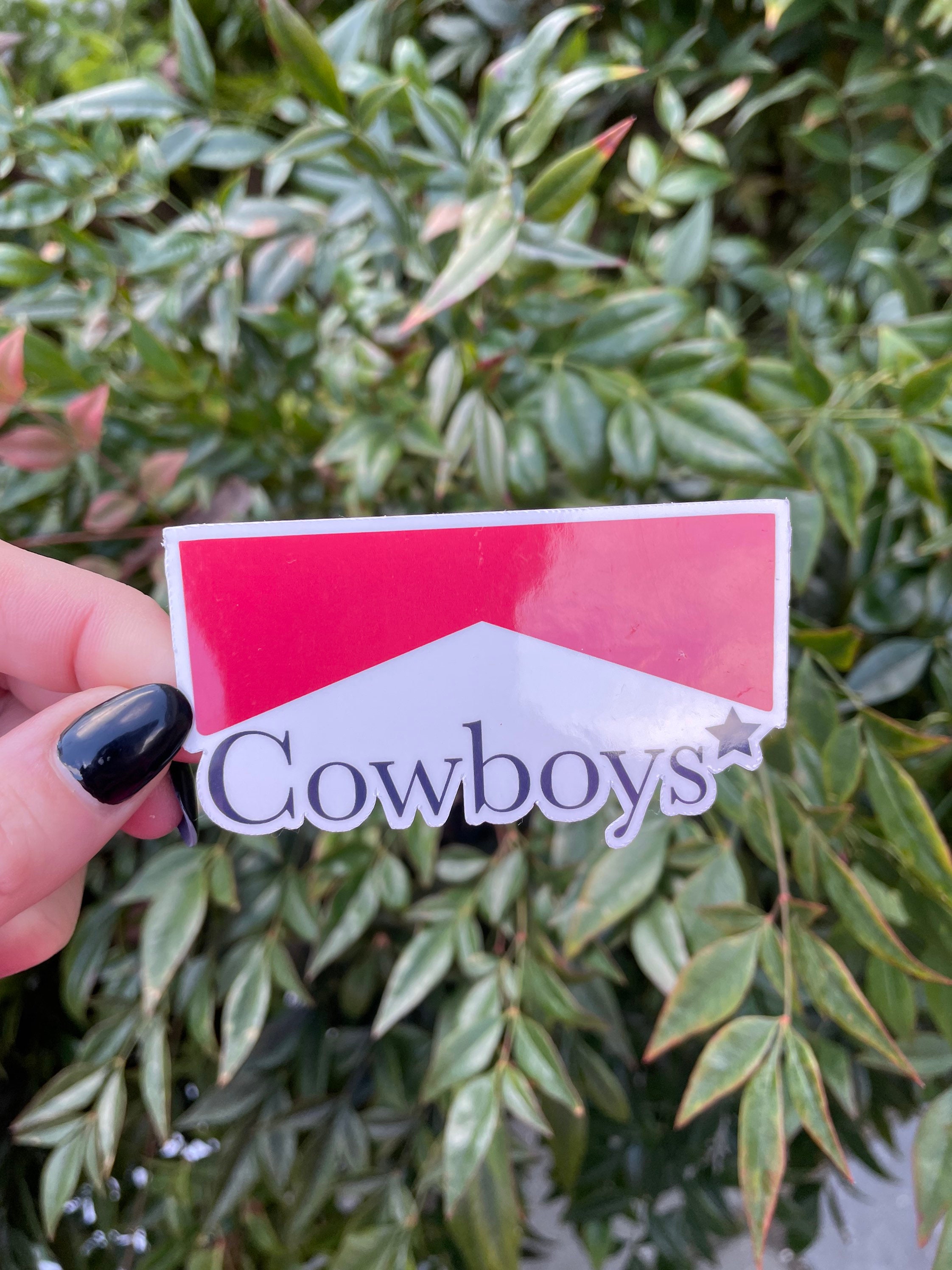 Cowboy Sticker - Etsy