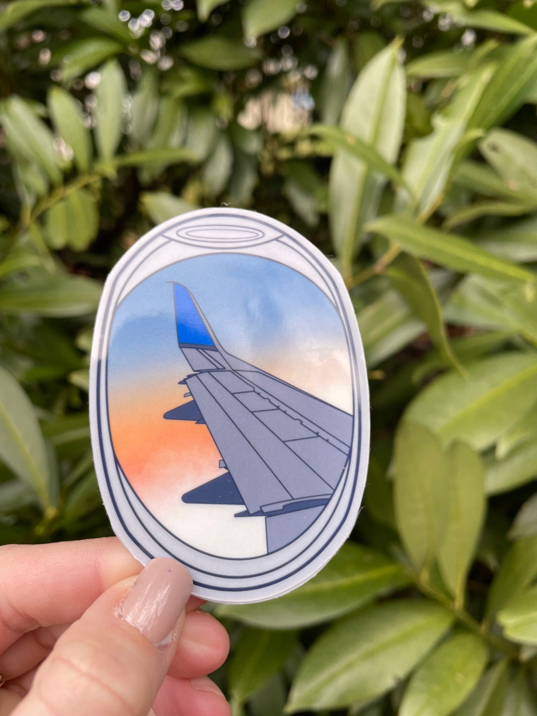 Airplane Window Sticker - Etsy
