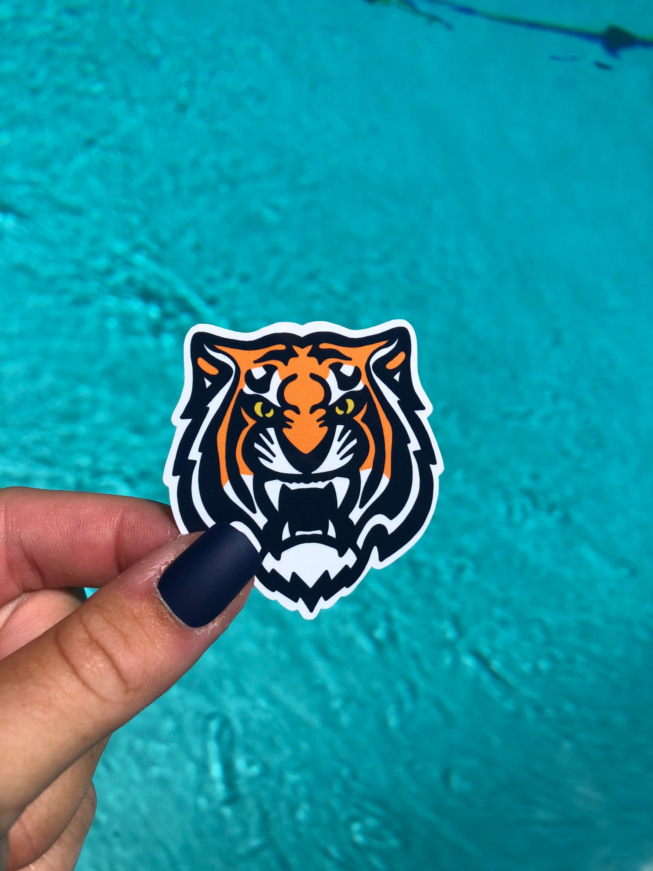 Tiger Sticker, Tiger Decal, Laptop Sticker, Decal, Hydroflask Sticker ...