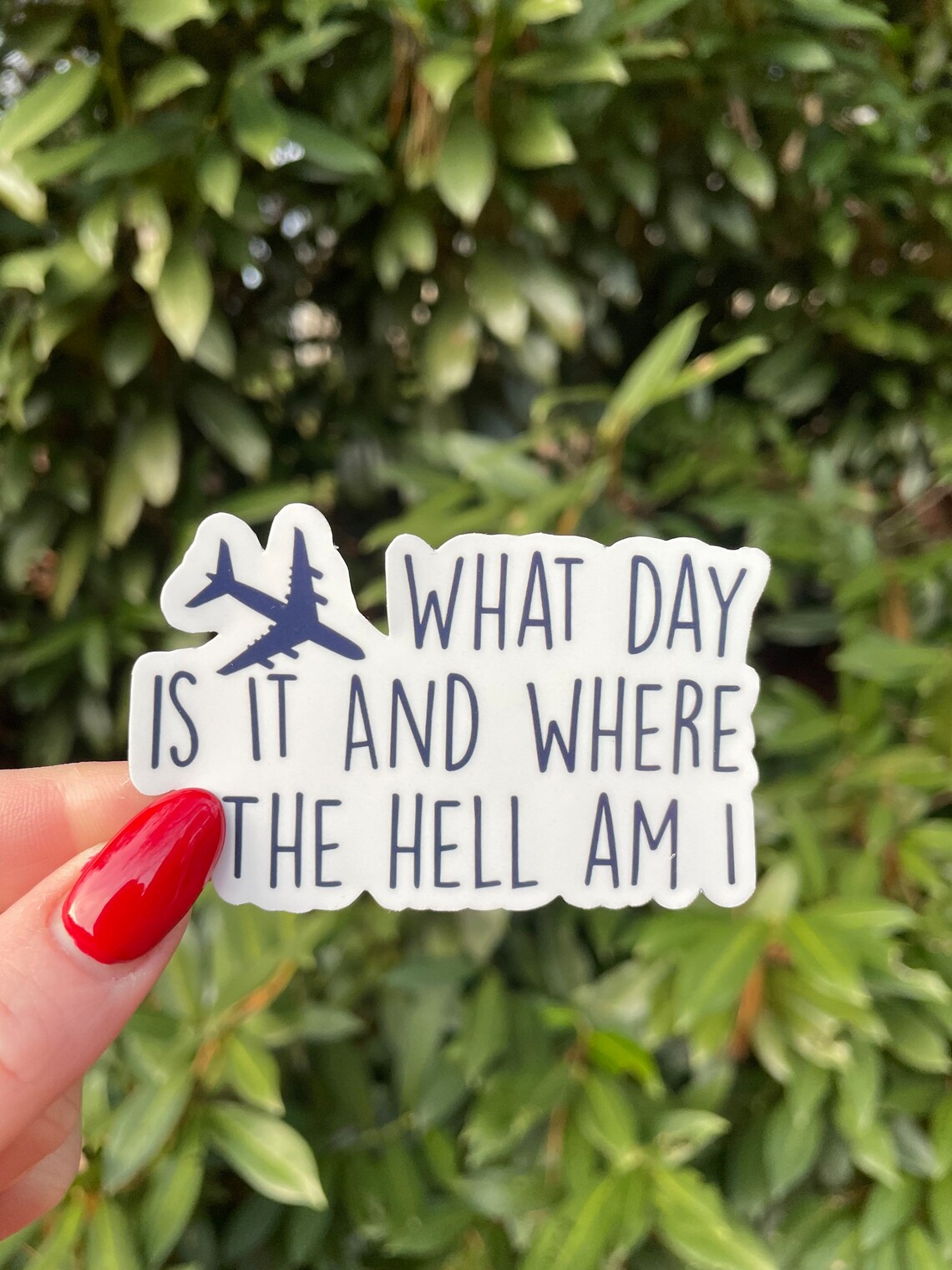 Flight Attendant Sticker - Etsy