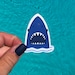 Shark Fin Sticker Shark Sticker Sharks Waterproof Sticker - Etsy