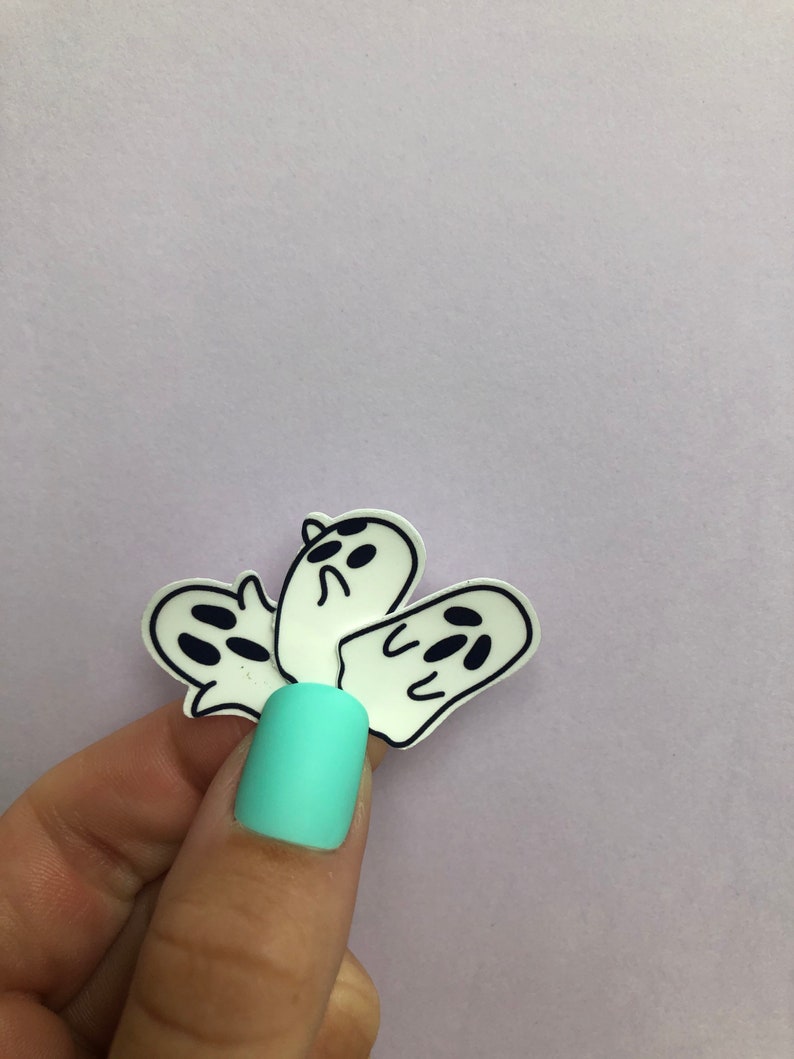 Mini Ghost Stickers, Ghost Stickers, Halloween Stickers, Mini Stickers ...