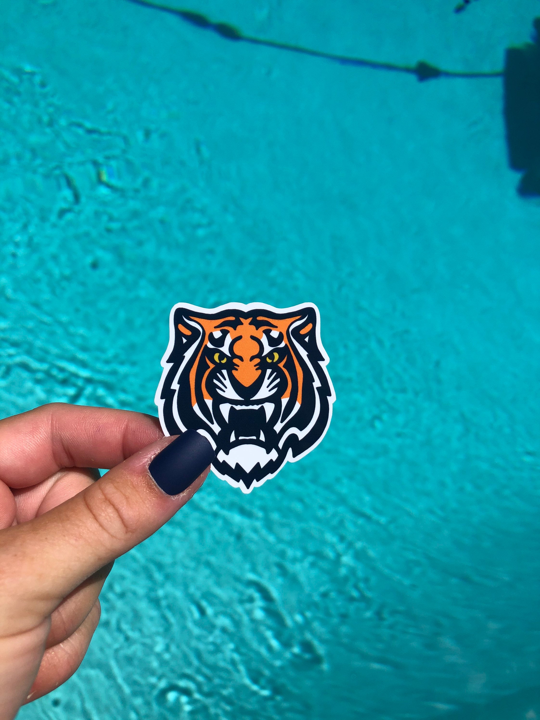 Tiger Sticker, Tiger Decal, Laptop Sticker, Decal, Hydroflask Sticker ...
