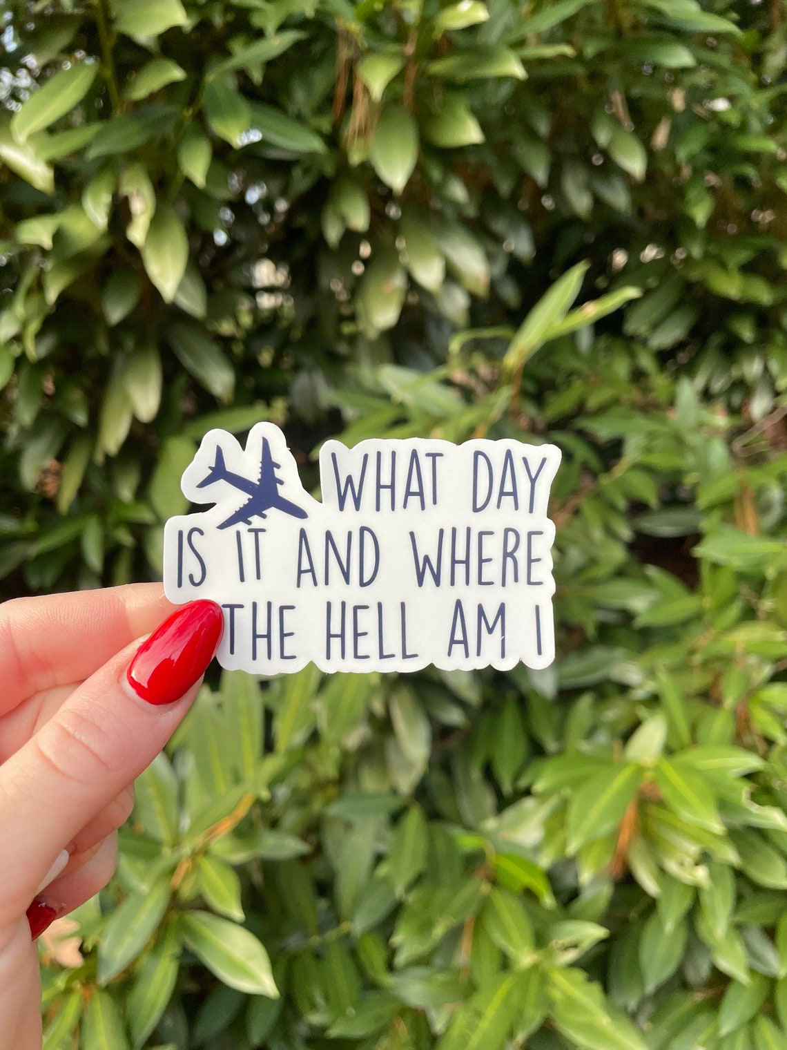 Flight Attendant Sticker - Etsy