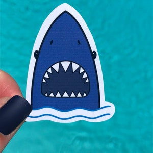 Shark Fin Sticker, Shark Sticker, Sharks, Waterproof Sticker, Stickers ...