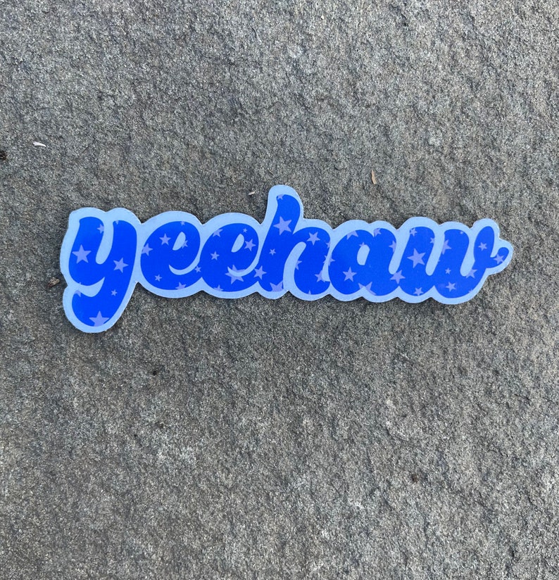 Yeehaw Sticker - Etsy