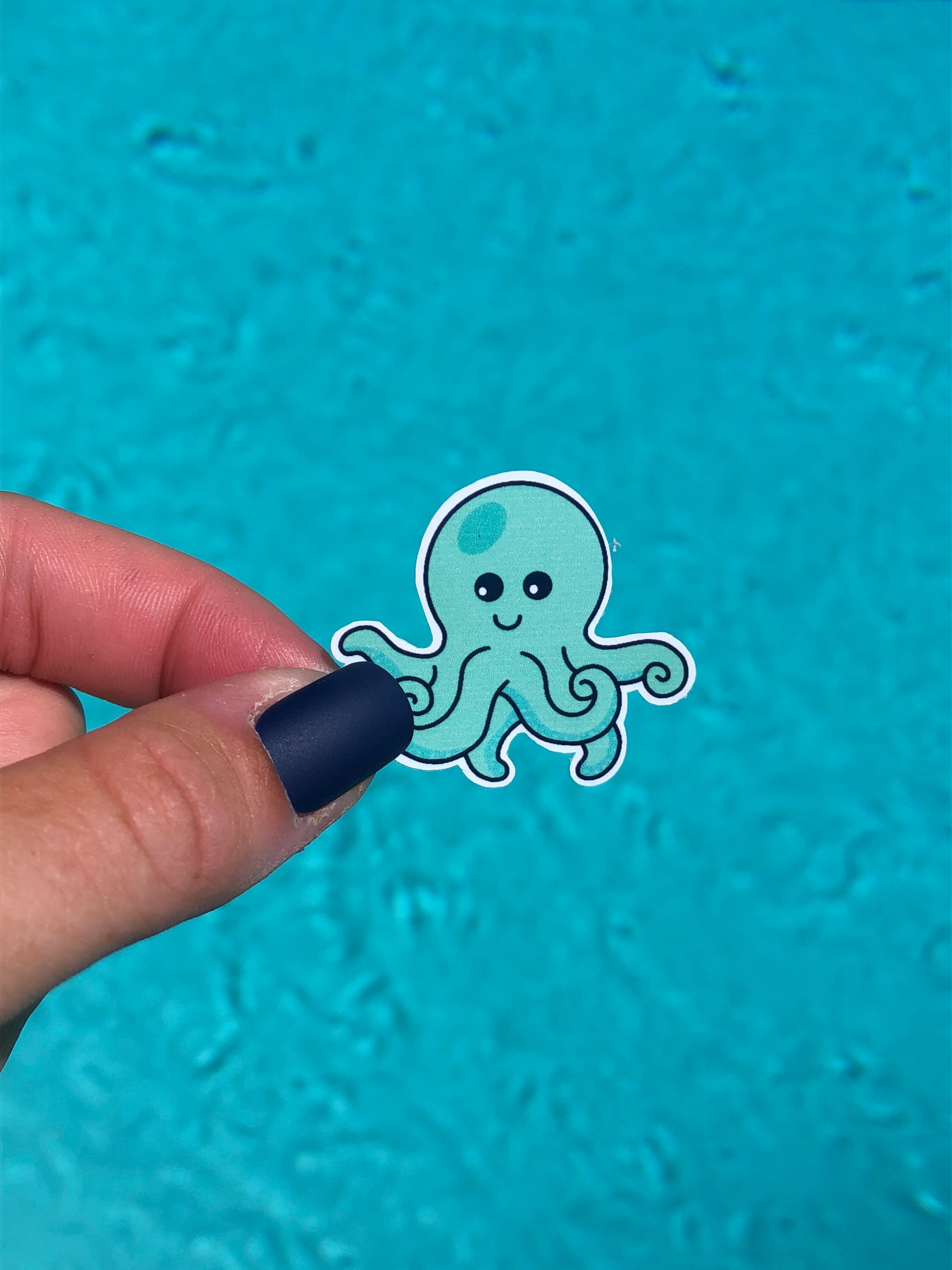 Octopus Stickers Waterproof Vinyl Sticker Laptop Sticker | Etsy