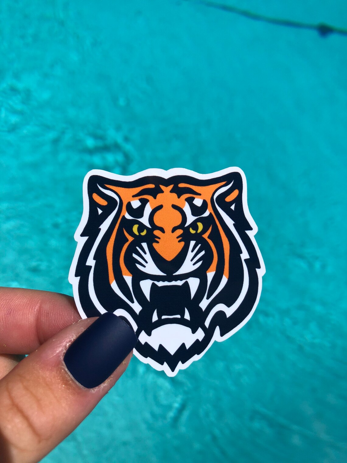 Tiger Sticker, Tiger Decal, Laptop Sticker, Decal, Hydroflask Sticker ...