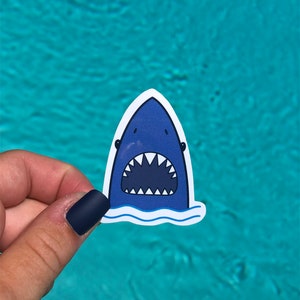 Shark Fin Sticker, Shark Sticker, Sharks, Waterproof Sticker, Stickers ...
