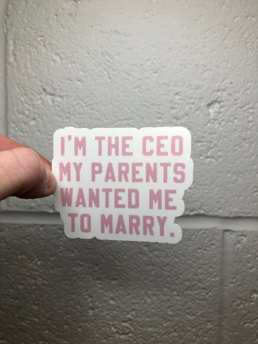 CEO Sticker - Etsy