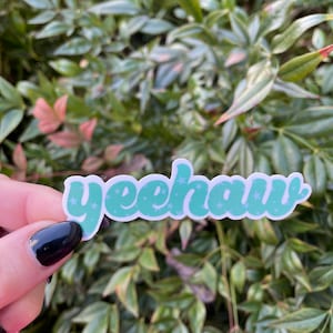 Yeehaw Sticker - Etsy