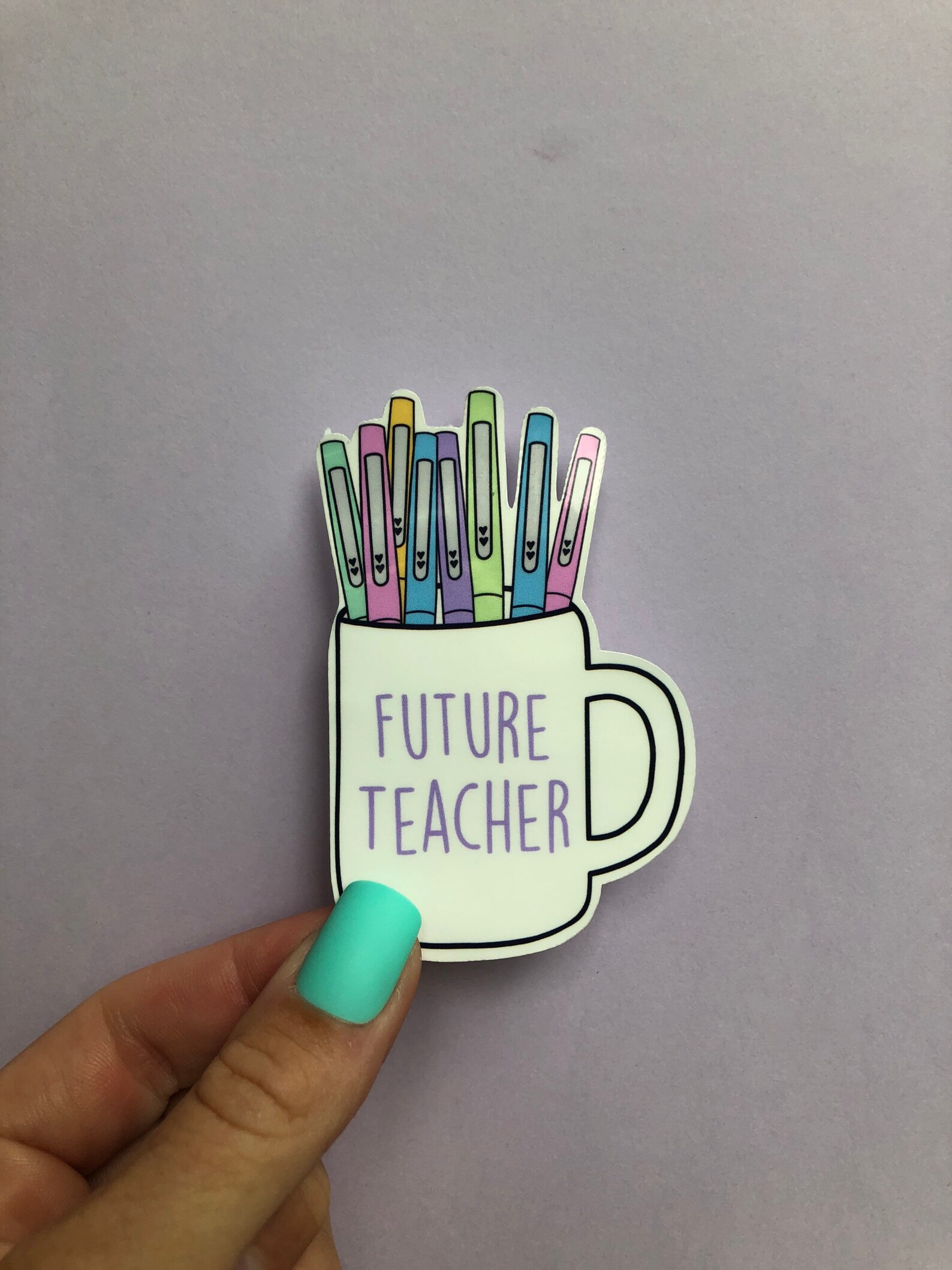 Future Teacher Sticker, Flair Pen Sticker, Teacher Sticker, Back to ...