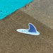Shark Fin Sticker Shark Sticker Sharks Waterproof Sticker - Etsy