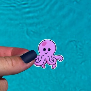 Octopus Stickers, Waterproof Vinyl Sticker, Laptop Sticker, Water ...