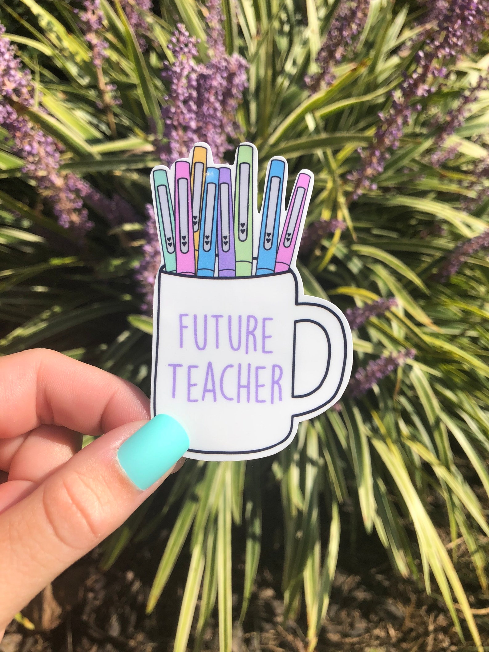 Future Teacher Sticker, Flair Pen Sticker, Teacher Sticker, Back to ...