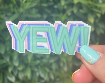 Yew Sticker - Etsy