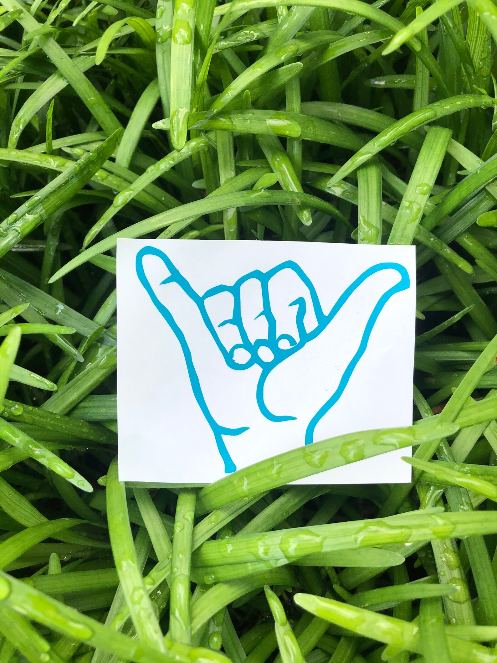 Hang Loose Sticker Shaka Brah Sticker Hang Loose Vinyl | Etsy