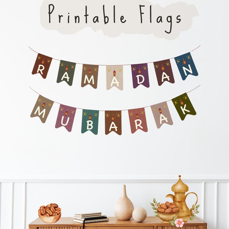 Ramadan Banner Flag - Etsy