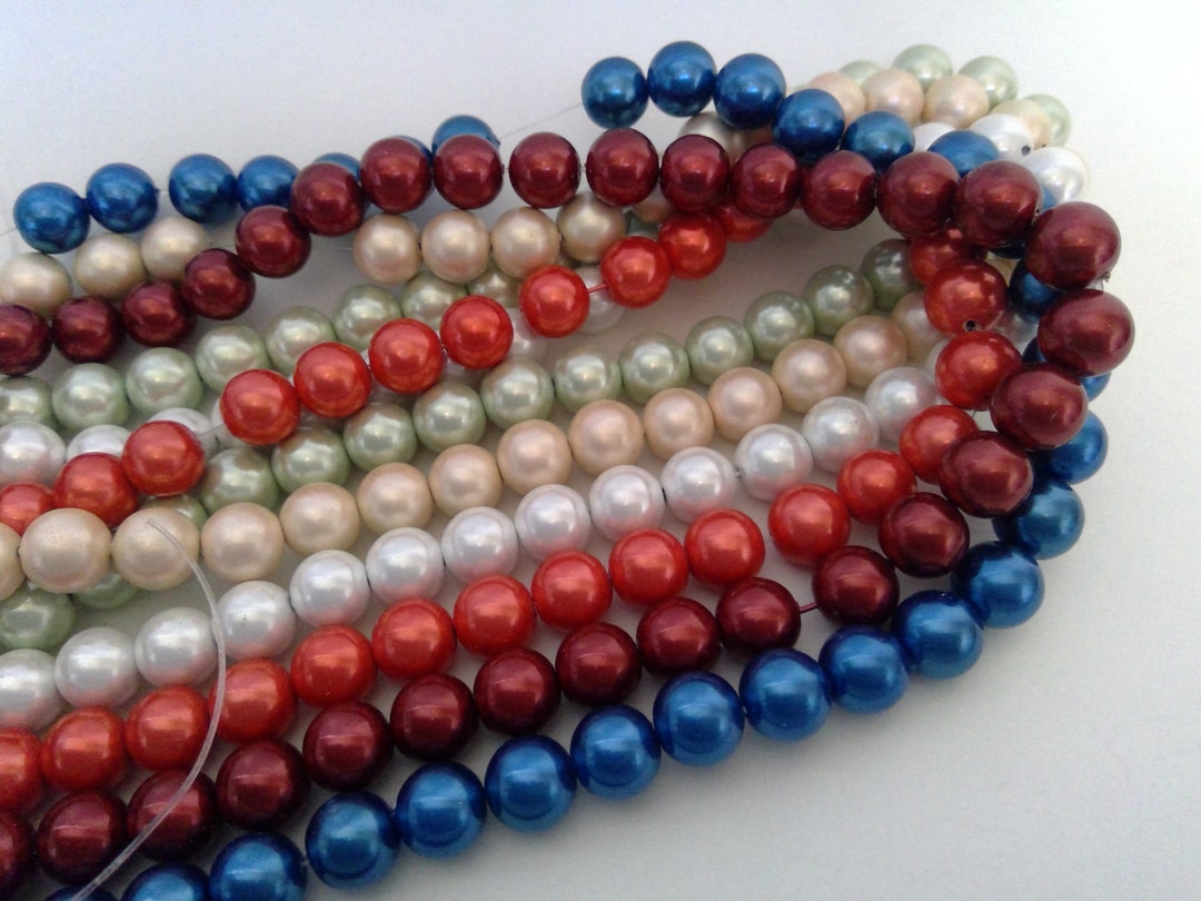 Colored Magnetic Hematite Round Beads 15.5" DIY Jewelry Loose Beads - Etsy