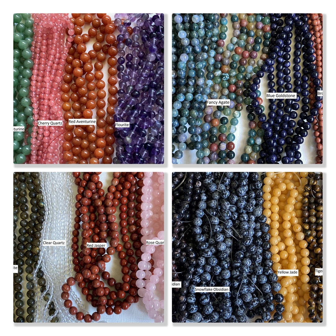 Gemstone / Semi Precious Stone Round Bead 15-16