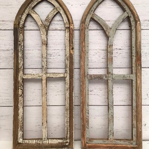 Wooden Arches Floral Decor, Wood Farmhouse Windows - Etsy