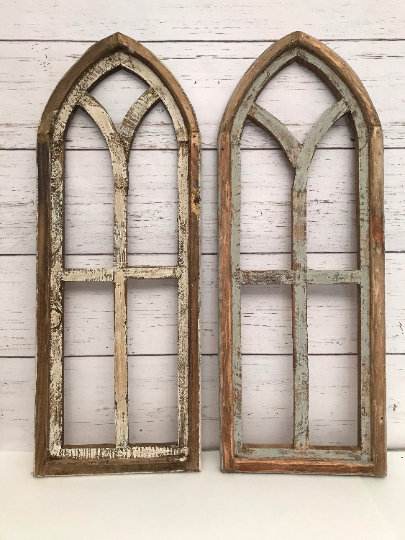 Rustic Wall Arches Vintage Inspired Church Windows - Etsy