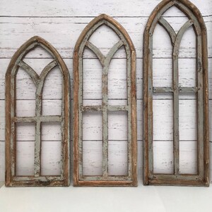 Wooden Arches Floral Decor, Wood Farmhouse Windows - Etsy