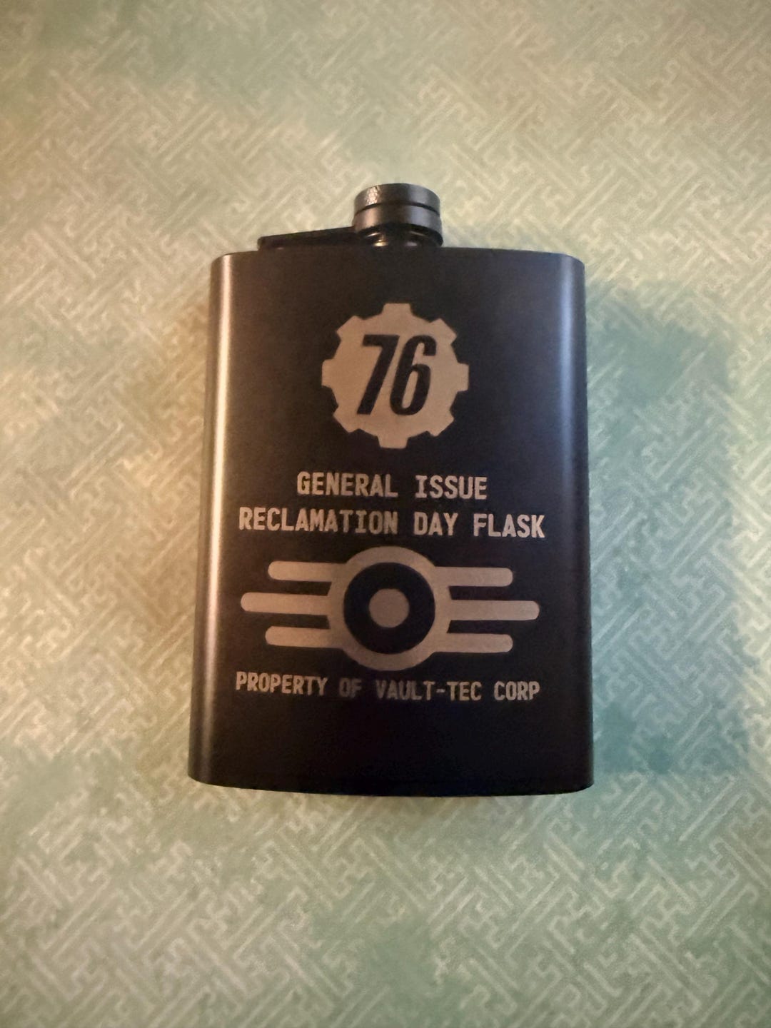 Fallout Vault 76 Hip Flask: Laser Engraved Gift Reclamation Day - Etsy