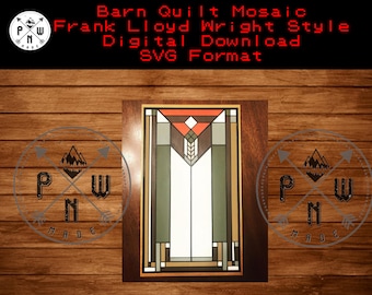 Frank Lloyd Wright Svg - Etsy