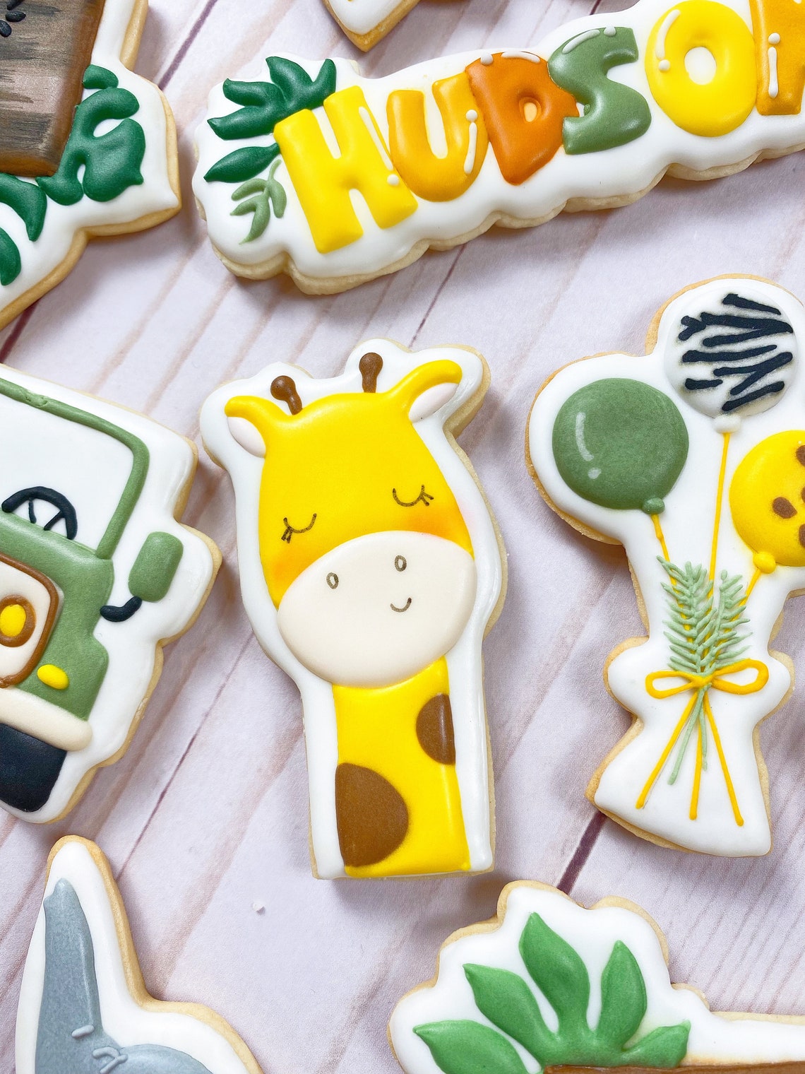 Safari Themed Cookies Wild One Cookie Jungle Animal Cookies - Etsy