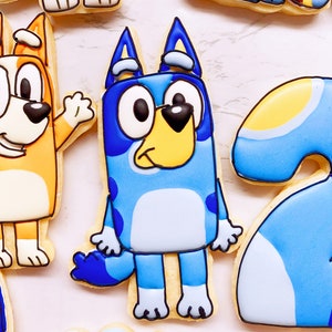 Bluey Inspired Sugar Cookies - Etsy