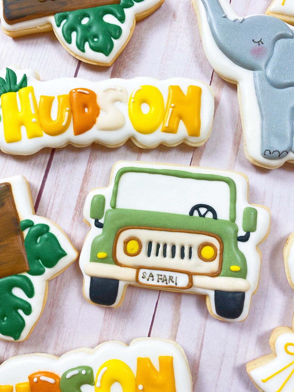 Safari Themed Cookies Wild One Cookie Jungle Animal Cookies - Etsy