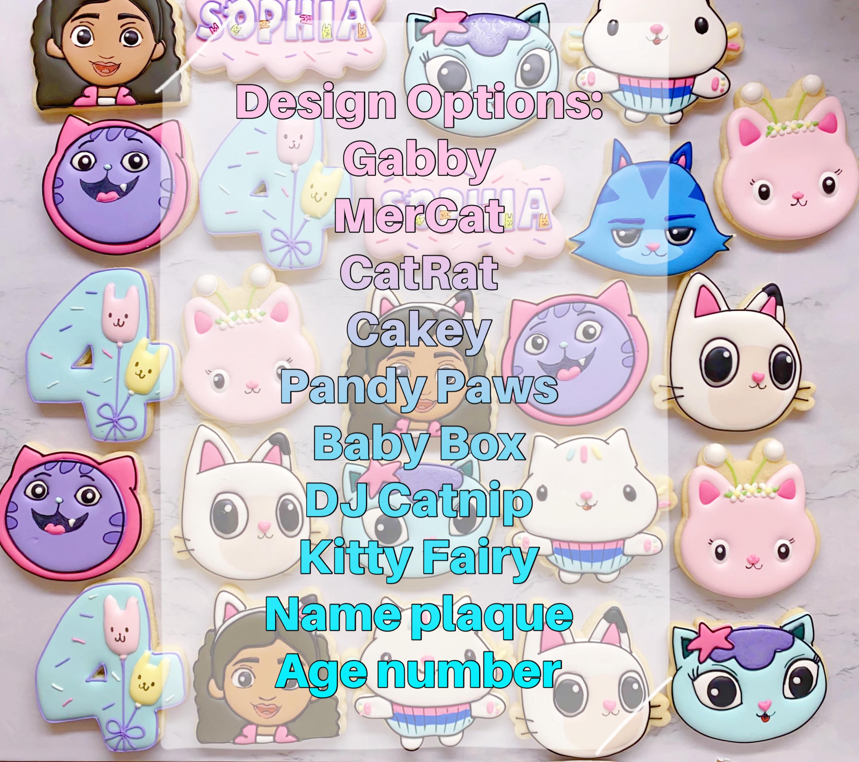 Gabby's Dollhouse Inspired Sugar Cookies - Etsy