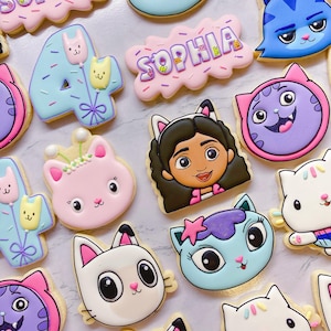 Gabby's Dollhouse Inspired Sugar Cookies - Etsy