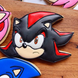 Sonic the Hedgehog Inspired Sugar Cookies - Etsy