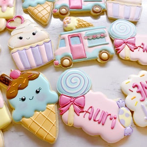 Sweet One Birthday Sugar Cookies, Two Sweet Birthday Sugar Cookies - Etsy
