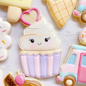 Sweet One Birthday Sugar Cookies, Two Sweet Birthday Sugar Cookies - Etsy