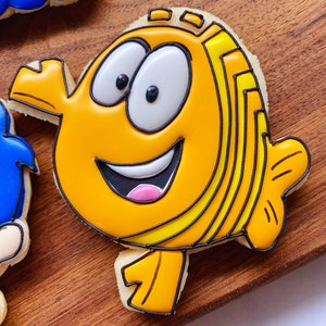 Bubble Guppies Inspired Sugar Cookies - Etsy