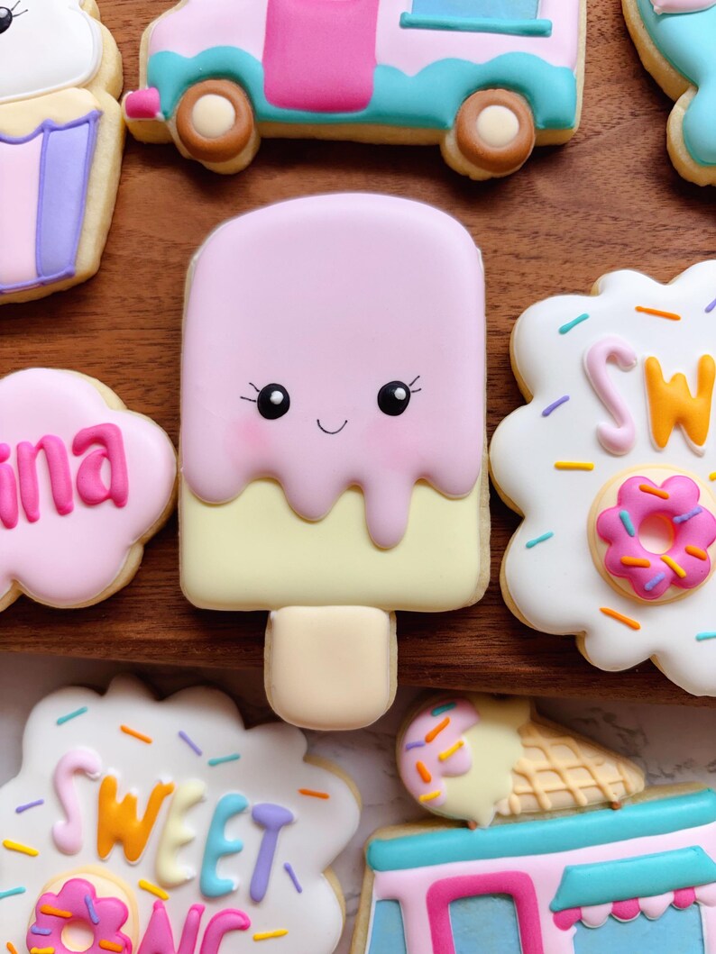 Sweet One Birthday Sugar Cookies, Two Sweet Birthday Sugar Cookies - Etsy