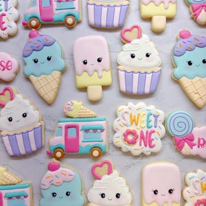 Sweet One Birthday Sugar Cookies, Two Sweet Birthday Sugar Cookies - Etsy