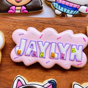 Gabby's Dollhouse Inspired Sugar Cookies - Etsy