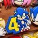 Sonic the Hedgehog Inspired Sugar Cookies - Etsy