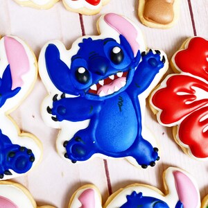 Stitch Inspired Sugar Cookies Lilo and Stitch - Etsy