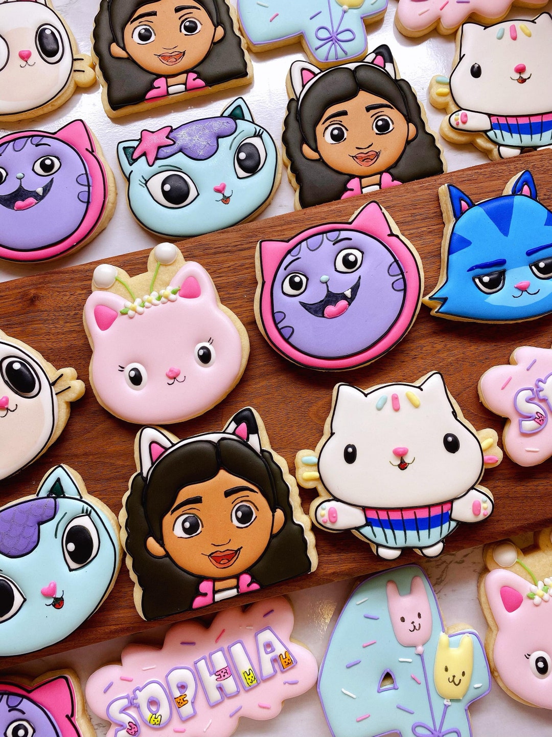 Gabby's Dollhouse Inspired Sugar Cookies - Etsy