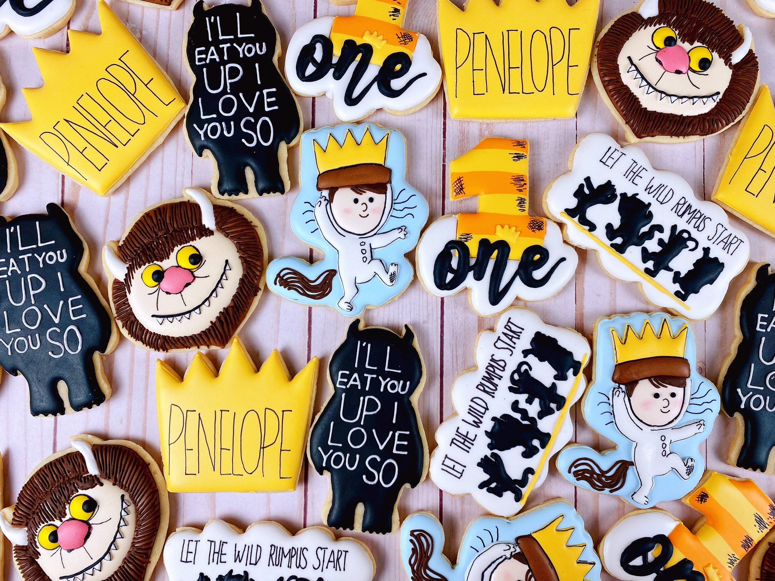 Where the Wild Things Are Sugar Cookies - Etsy