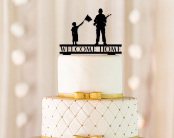 Soldier cake topper | Etsy