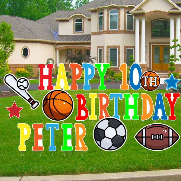 Kids Birthday Sign - Etsy